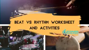 Beat Vs. Rhythm Worksheet + Activities (Lesson Ideas) – Dynamic Music Room