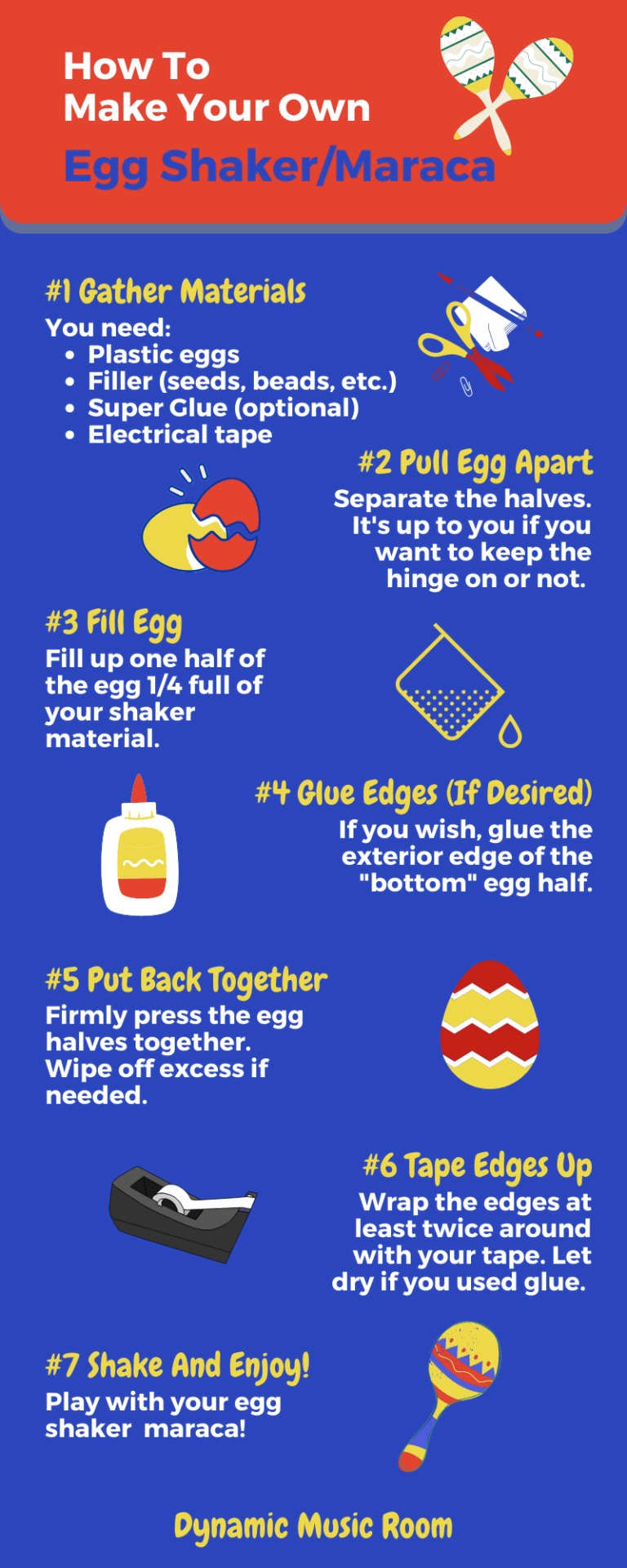 Easy Way To Make An Egg Shaker (Zero Cost Guide) – Dynamic Music Room